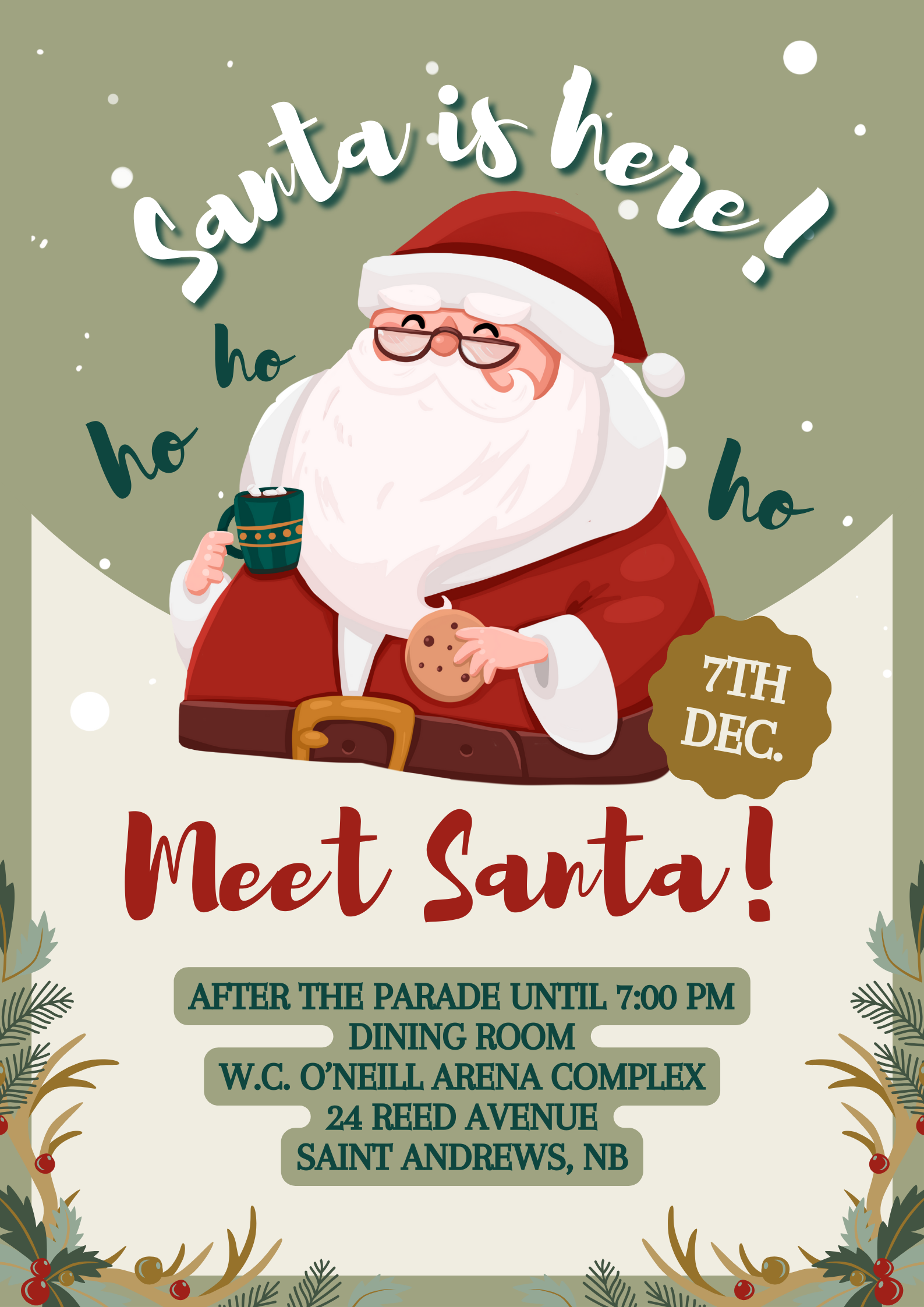 Meet Santa - Christmas By the Sea St. Andrews NB